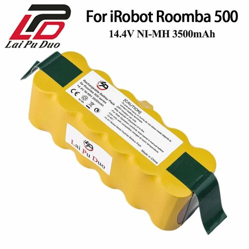 Перезаряжаемая батарея 14,4 В Ni-MH 3500 мАч для пылесоса iRobot Roomba серии 500, 550, 560, 600, 650, 700, 780, 800