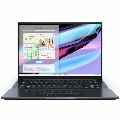 Ноутбук ASUS Zenbook Pro 16X OLED UX7602VI-MY053X Intel Core i9 13900H 2600MHz/16"/3200х2000/32GB/2048GB SSD/NVIDIA GeForce RTX 4070 8GB/Wi-Fi/Bluetooth/Windows 11 Pro (90NB10K1-M00320) Black