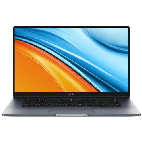 15.6" Ноутбук HONOR MagicBook 15 BMH-WFQ9HN 1920x1080, AMD Ryzen 5 5500U 2.1 ГГц, RAM 16 ГБ, SSD 512 ГБ, AMD Radeon Graphics, Windows 11, серый