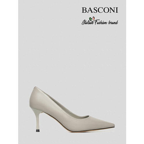 Туфли лодочки  BASCONI, размер 37, серый