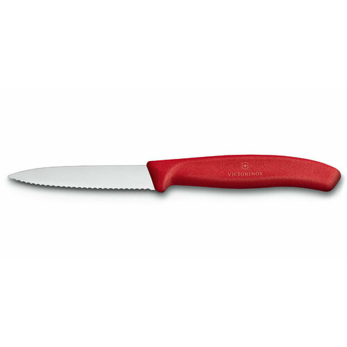 Victorinox Kitchen 6.7631 Нож для овощей victorinox swissclassic, лезвие 8 см с серрейторной заточкой, красный