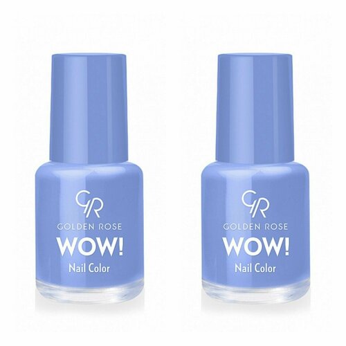 Golden Rose Лак для ногтей Wow! Nail Lacquer, тон 083, 6 мл, 2 штуки