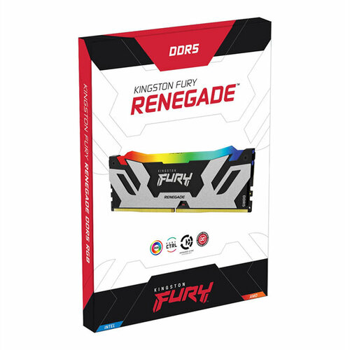 Kingston DDR5 32GB 6000MT/s DDR5 CL32 DIMM FURY Renegade RGB XMP