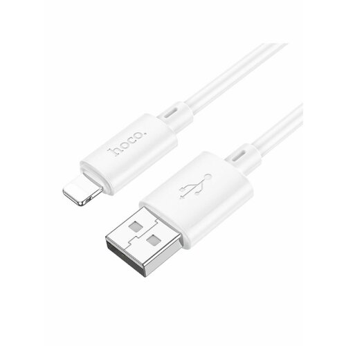 Кабель USB X88 Gratified USB - Lightning, 2.4А, 1 м, белый