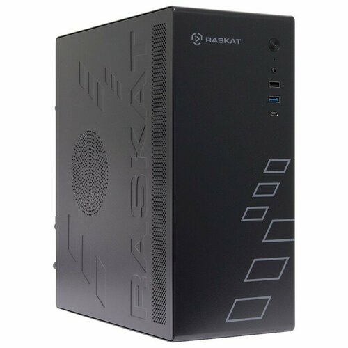 Компьютер Raskat Start 100, G5905, 8 Гб, SSD 120 Гб, Intel UHD 410, noOS, чёрный