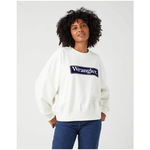Свитшот Wrangler, размер XL, белый