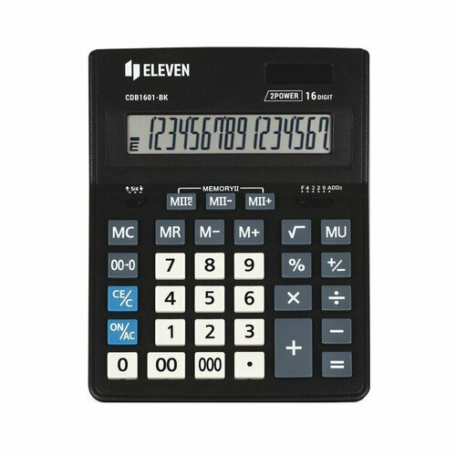 Калькулятор Eleven Business Line CDB1601-BK (339194)