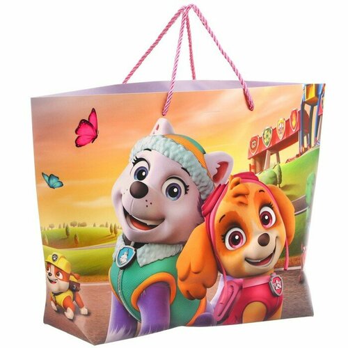 Пакет подарочный, сумка, 46х31х13 см, PAW PATROL