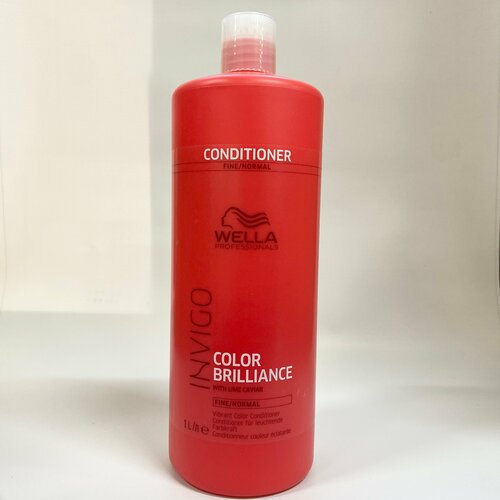 Wella Professionals Бальзам-уход для окрашенных тонких и нормальных волос Color Brilliance Vibrant Color Conditioner Fine/Normal 1000мл