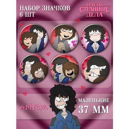 Комплект значков AniKoya