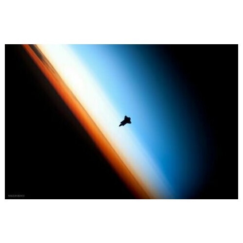 Плакат, постер на бумаге Space Shuttle/Космический шатл. Размер 60 х 84 см