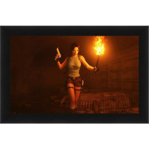 Плакат, постер на бумаге Tomb Raider: The Last Revelation. Размер 30 х 42 см