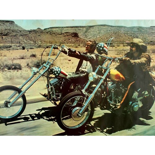 Плакат, постер на холсте Motocycle, Мотоцикл. Размер 60 х 84 см