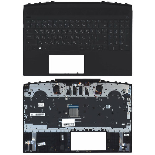 Клавиатура для HP Pavilion Gaming 15-DK топкейс, черный