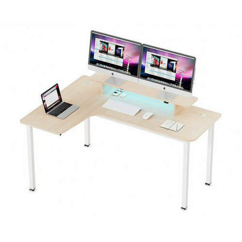 Компьютерный стол Eureka Ergonomic CD-L01 L Desk Maple 60", Left