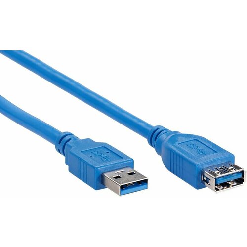 Кабель удлинительный USB A (M) - USB A (F), 1м, iOpen (ACU302-1M)