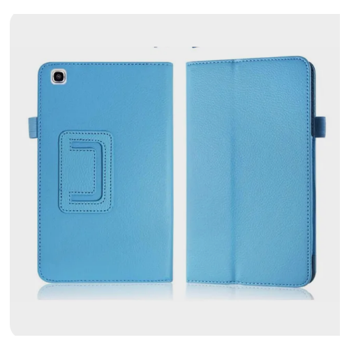 Чехол-обложка MyPads Eclissi di lusso для Samsung Galaxy tab 3 8.0 T310/T311 из импортной кожи с мульти-подставкой голубой