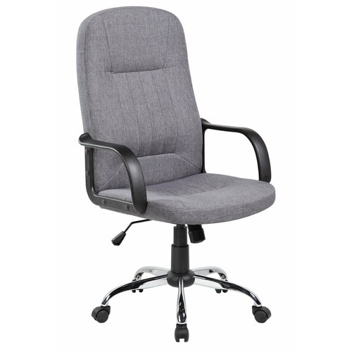 Кресло для руководителя в офис Riva Chair 9309-1J Серая ткань