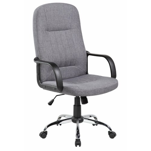 Кресло для руководителя в офис Riva Chair 9309-1J Серая ткань