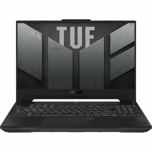 Ноутбук Asus TUF Gaming A15 FA507XI-HQ066 Ryzen 9 7940HS 16Gb SSD512Gb NVIDIA GeForce RTX4070 8Gb 15.6 IPS WQHD (2560x1440) noOS grey WiFi BT Cam (90N