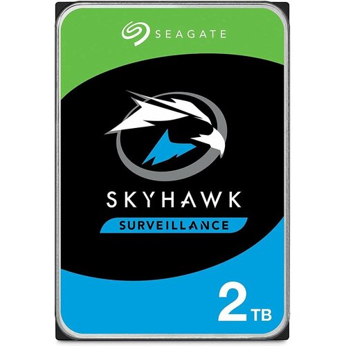 Жесткий диск Seagate Skyhawk ST2000VX017 2TB, SATA III, 3.5"