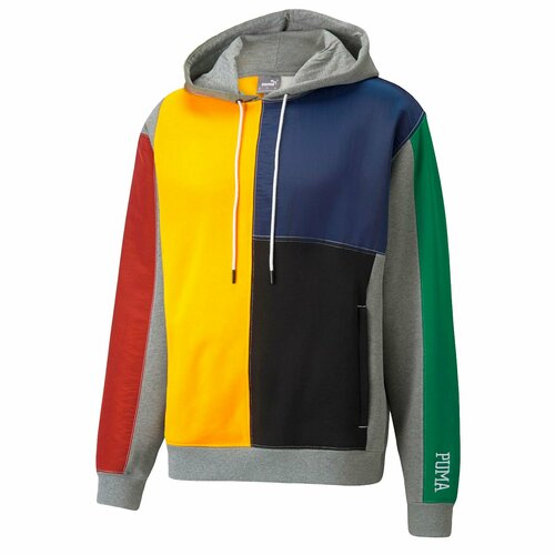 Худи PUMA, размер S, серый