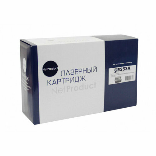 Картридж NetProduct (N-CE253A) для HP CLJ CP3525/CM3530, Восстановленный, M, 7K