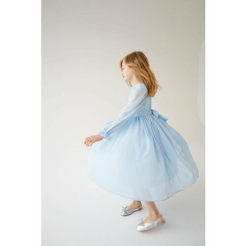 Платье KROLLY, размер 122/128, голубой