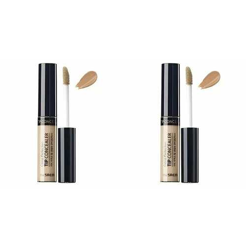THE SAEM Консилер Cover Perfection Tip Concealer Contour Beige, 6,5 гр, 2 шт