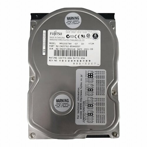 Жесткий диск Fujitsu CA05762-B54400EF 30,7Gb 7200 IDE 3.5" HDD