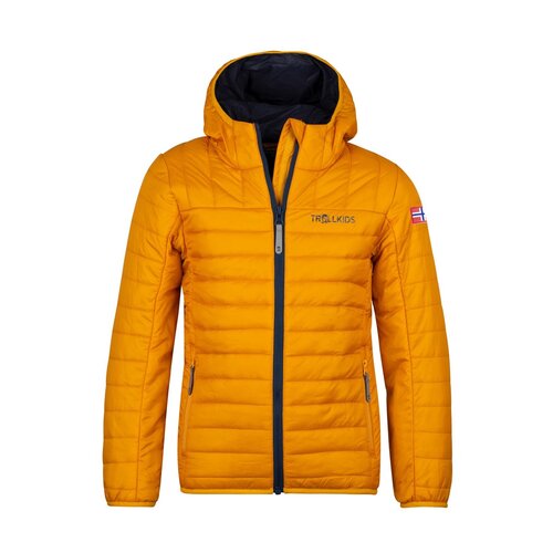 Куртка Trollkids Eikefjord, размер 116, желтый