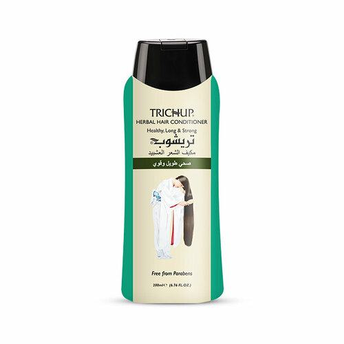 TRICHUP Herbal Hair Conditioner HEALTHY LONG & STRONG, Vasu (тричуп (тричап) травяной кондиционер здоровые длинные сильные, Васу), 200 мл.