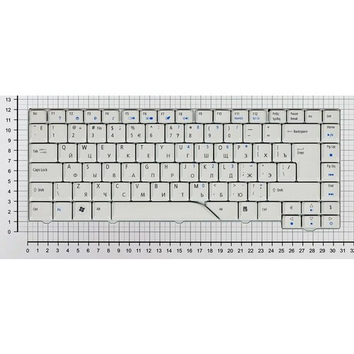 Клавиатура для ноутбука ACER 4230 Белая