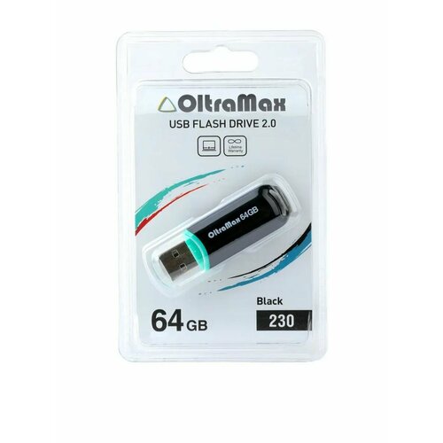USB флеш накопитель OM-64GB-230-черный