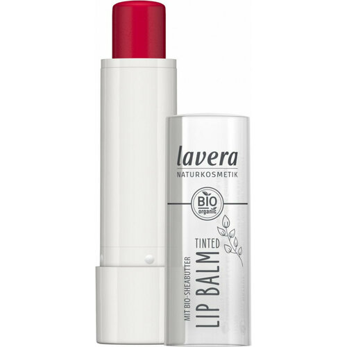 LAVERA Тонирующий бальзам для губ Strawberry Red 03 5 г