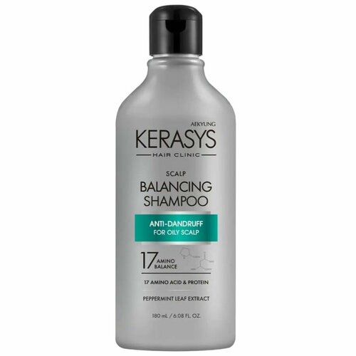 Kerasys Шампунь для волос Aekyng hair clinic scalp deep cleansing, 180 мл