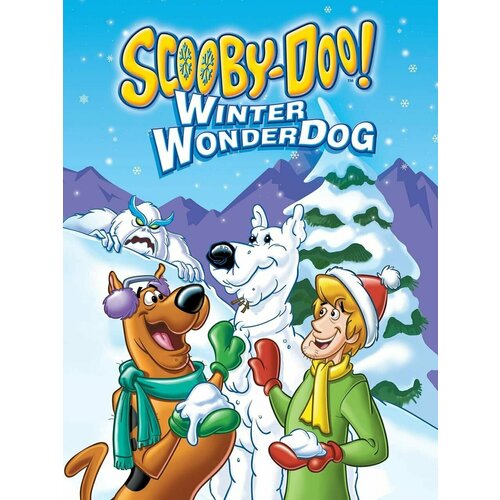 Плакат, постер на холсте Скуби-Ду (Scooby-Doo). Размер 21 х 30 см