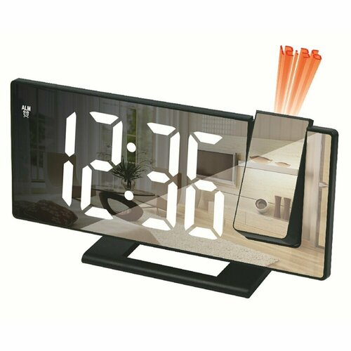 LED Digital Smart Alarm Clock Watch Table Электронные настольные часы B