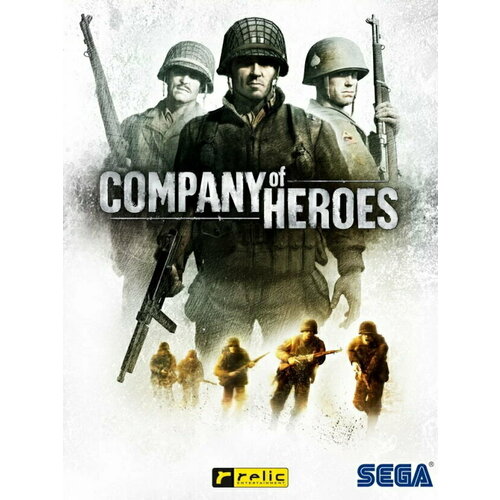 Плакат, постер на бумаге Company of Heroes/игровые/игра/компьютерные герои персонажи. Размер 42 х 60 см