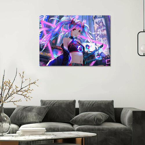 Картина/Картина на холсте для интерьера/Картина на стену/Картина для кухни/ - Neon (1) 20х30