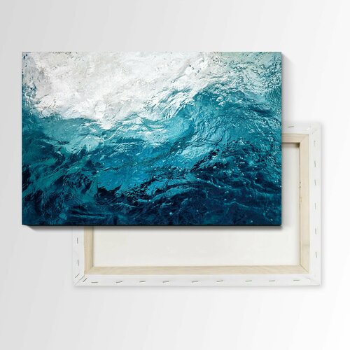 Картина интерьерная на холсте PIC-STORE - "Водная абстракция" размер 70-105 см