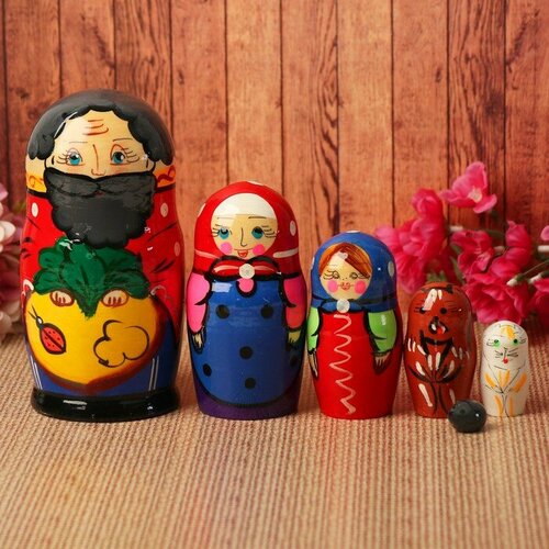 Матрешка RNToys Сказка Репка 6 в 1 (Д-263)
