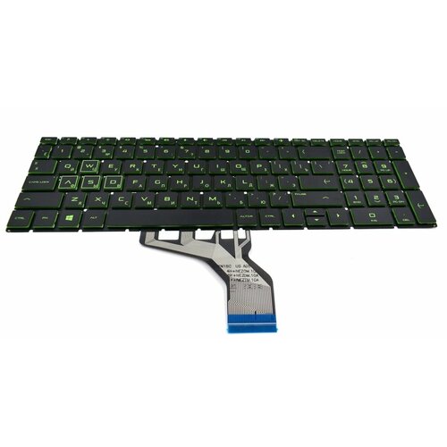 Клавиатура для HP Pavilion Gaming 16-a0039ur ноутбука с подсветкой