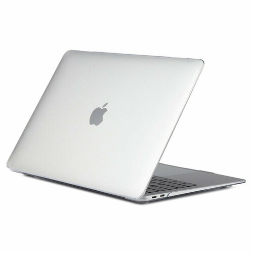 Чехол накладка пластиковая защита для MacBook Air 13.3 M1 2020, MacBook Air 13.3 2018, 2019, 2020, Model A1932, A2179, A2337, Кристально прозрачный