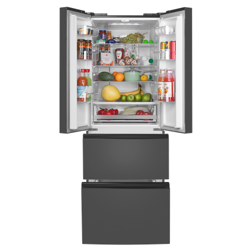 Холодильник-морозильник MAUNFELD MFF180NFSBE01