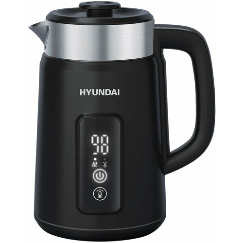Чайник электрический Hyundai HYK-S3505 черный, металл