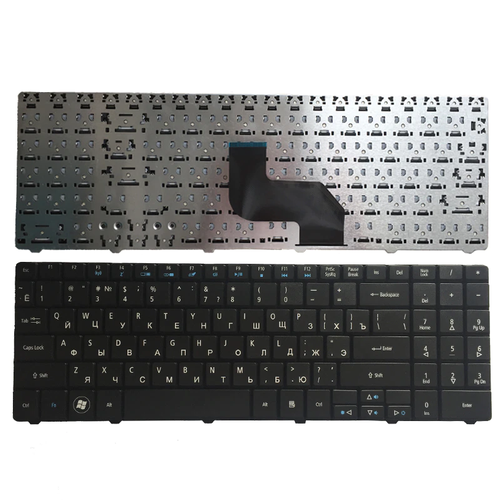 Клавиатура для ноутбука MSI CX640, CR640, CR643, CX640DX RU (Горизонтальный Enter)