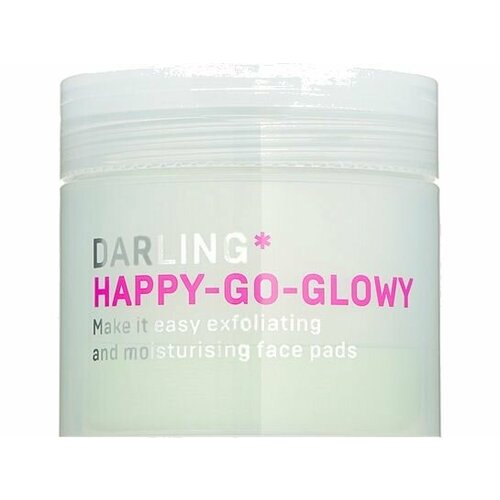 Эксфолиирующие пэды для увлажнения лица DARLING* HAPPY-GO-GLOWY