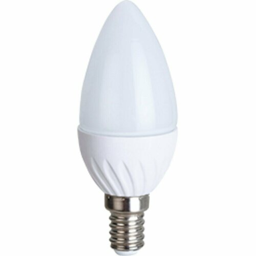 Лампа светодиодная E14, 5 Вт, 220 В, свеча, 2700 К, свет теплый белый, Ecola, LED