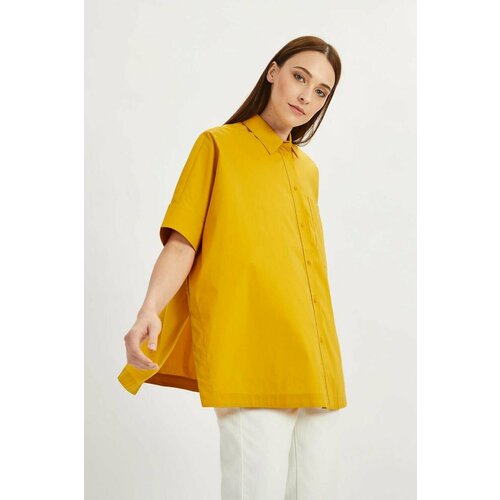 Блуза  Baon, размер 50, желтый